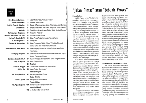 (PDF) Jalan pintas atau Sebuah Proses