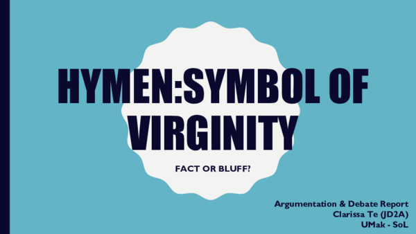 PDF HYMEN SYMBOL OF VIRGINITY FACT Or BLUFF Gender Society pdf-hymen-symbol-of-virginity-fact-or-bluff-gender-society