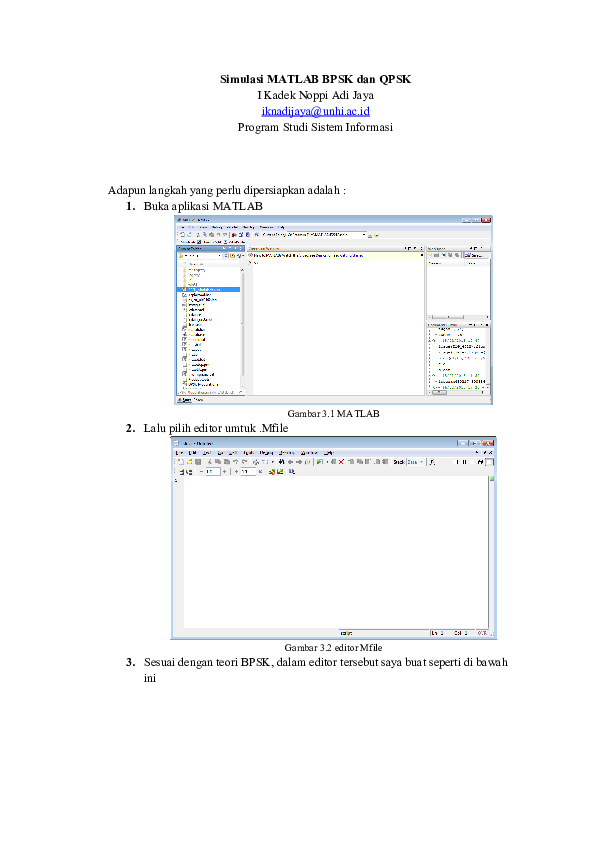 (DOC) Langkah - langkah MATLAB BPSK dan QPSK | I Kadek Noppi Adi Jaya - Academia.edu