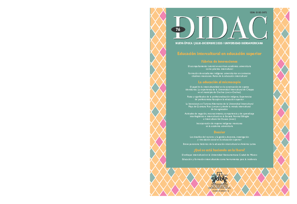 (PDF) Revista DIDAC 76: Educación intercultural en educación superior