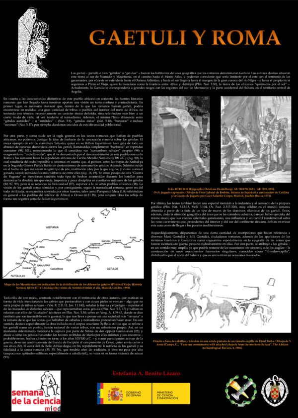 (PDF) "Gaetuli" y Roma - XV Semana de la Ciencia
