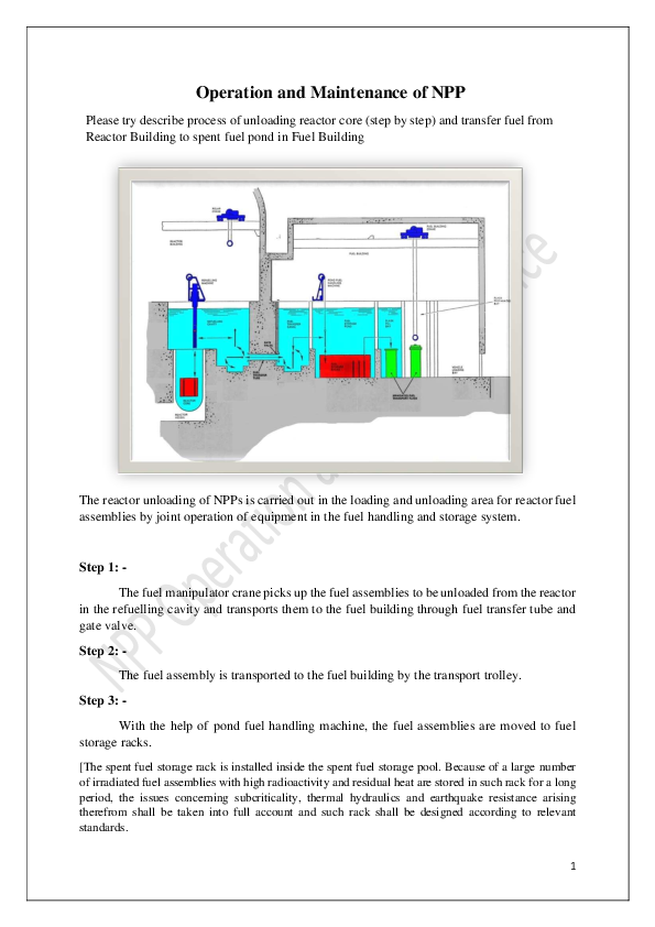 (PDF) Fuel Transfer from Reactor Building to spent fuel pond in Fuel ...