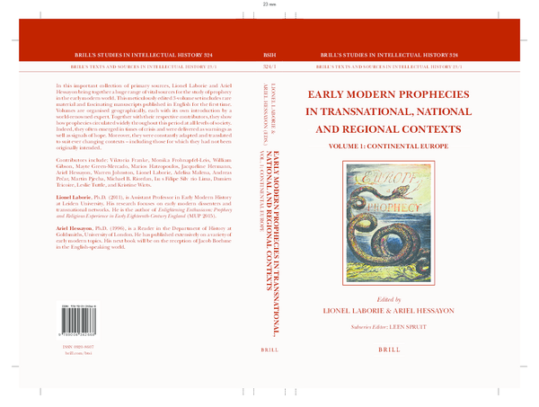 (PDF) EARLY MODERN PROPHECIES IN TRANSNATIONAL, NATIONAL AND REGIONAL ...