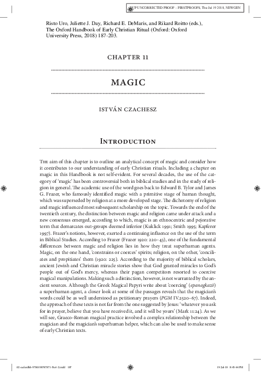 (PDF) Magic