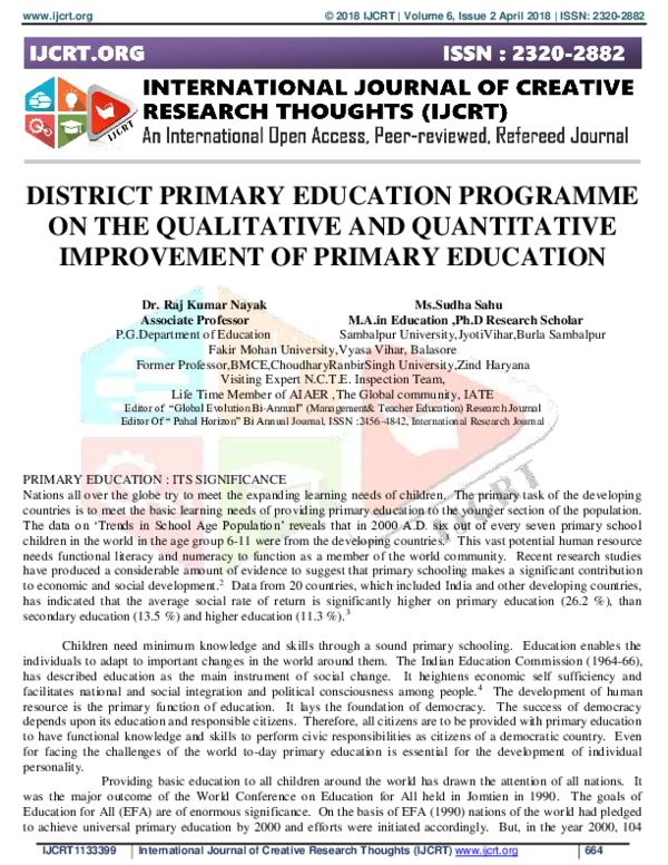 (PDF) ISSN: 2320-2882 IJCRT1133399 International Journal of Creative ...