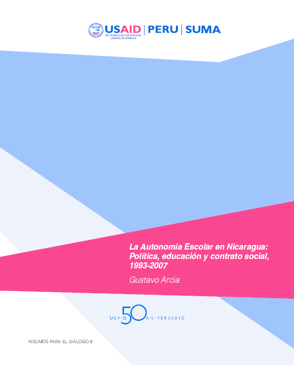 (PDF) Autonomia Escolar Nica 1993-2007