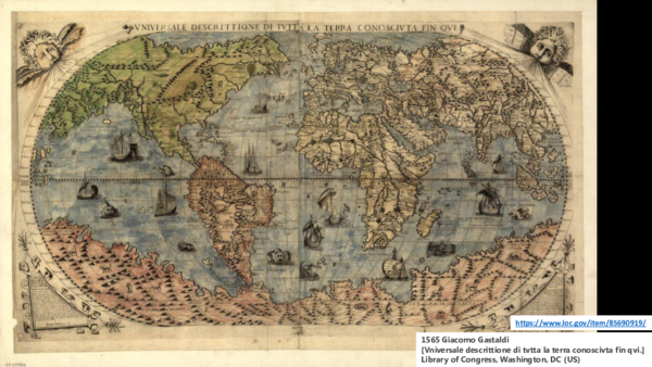 (PDF) 1565 Giacomo Gastaldi Map - Cartographic Evidence of the Pre ...