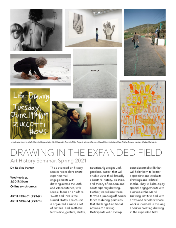 (PDF) Drawing in the Expanded Field (Spring 2021, 2024)
