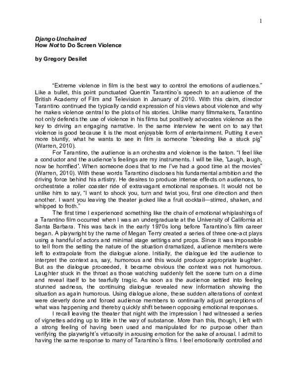 (PDF) Django Unchained