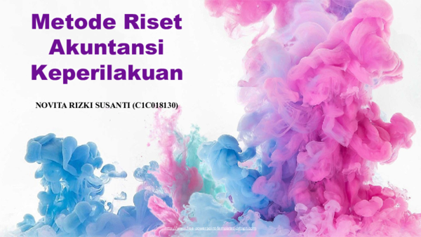 (PPT) PPT METODE RISET AKUNTANSI KEPERILAKUAN