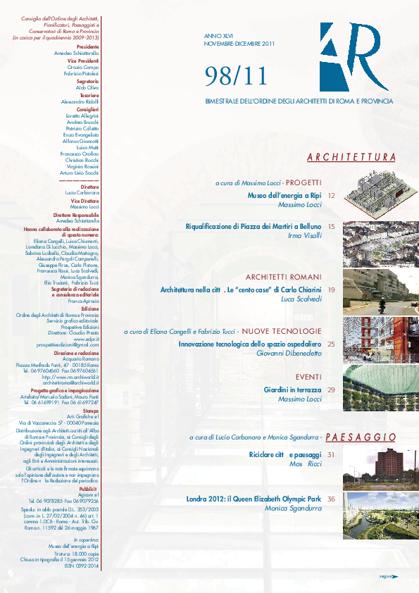 (PDF) Luca Scalvedi, Architettura nella città. Le “cento case” di Carlo ...