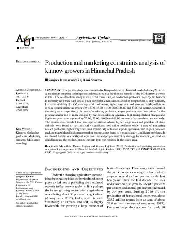 (PDF) BACKGROUND AND OBJECTIVES