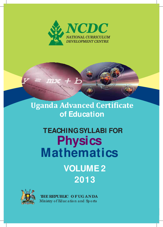 (PDF) Mathematics Physics | Eneku Ronald - Academia.edu