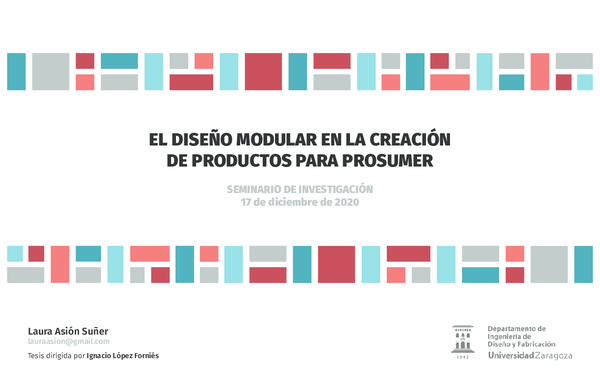 (PDF) El diseño modular en la creación de productos para prosumer