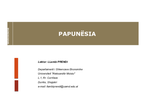 (PPT) Makroekonomi- PAPUNESIA