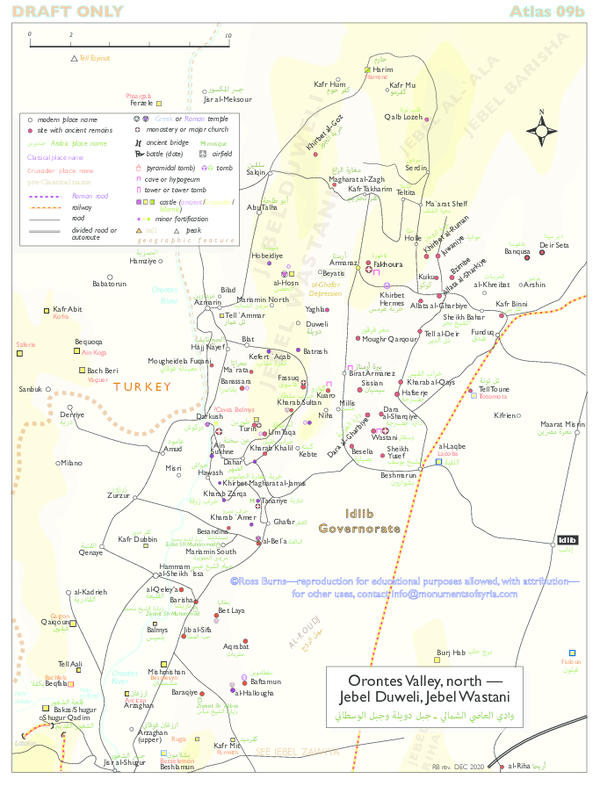 (PDF) Syria historical atlas, sheet 09b—Orontes Valley North, from Jisr ...