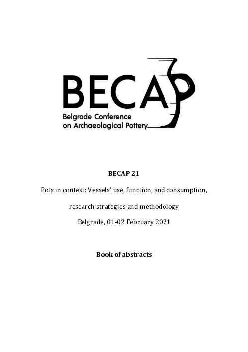 (PDF) BECAP 21 Pots in context: Vessels' use, function, and consumption ...
