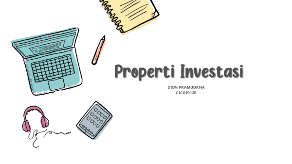 (PDF) PPT Bab 11 Properti Investasi