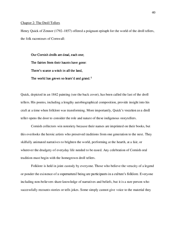 (PDF) Chapter 2 The Droll Tellers