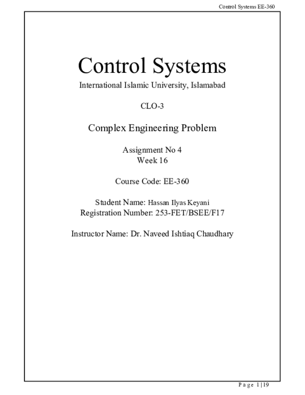 Pdf Modelling And Designing Of Pid Controller For Dc Motor Using Root Locus In Matlab And