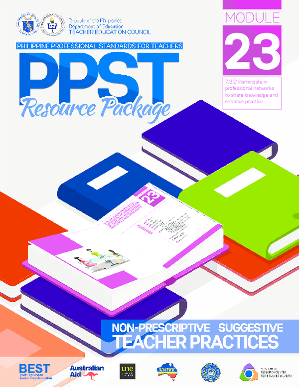 (PDF) Module 23: Participate in professional networks to share ...