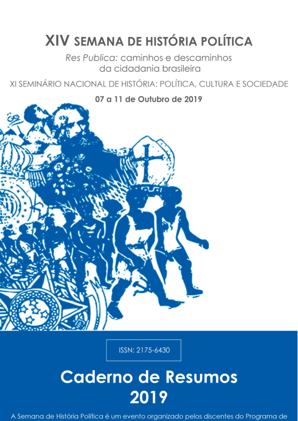 (PDF) XIV SEMANA DE HISTÓRIA POLÍTICA XI SEMINÁRIO NACIONAL DE HISTÓRIA: POLÍTICA, CULTURA E ...
