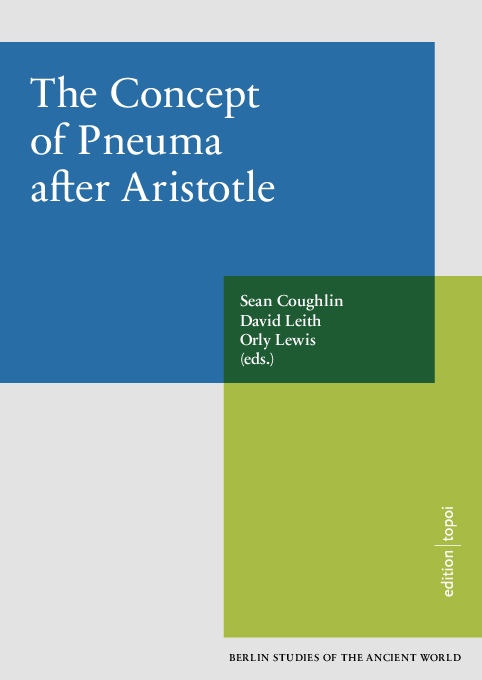 (PDF) BERLIN STUDIES OF THE ANCIENT WORLD The Concept of Pneuma a er ...