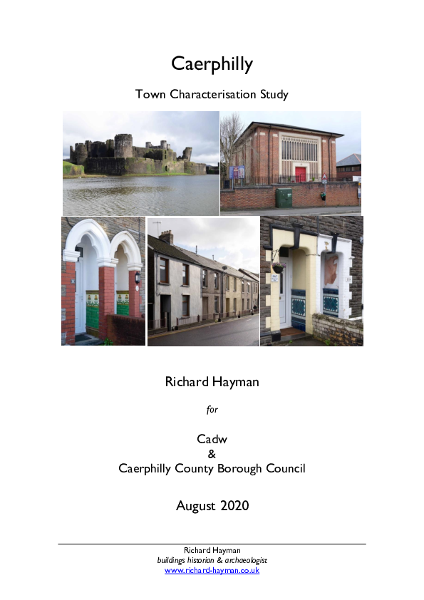 (PDF) Caerphilly Town Characterisation Study