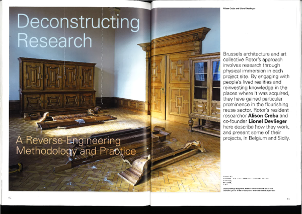 (PDF) “Deconstructing Research: A Reverse‐Engineering Methodology and Practice”, in ...