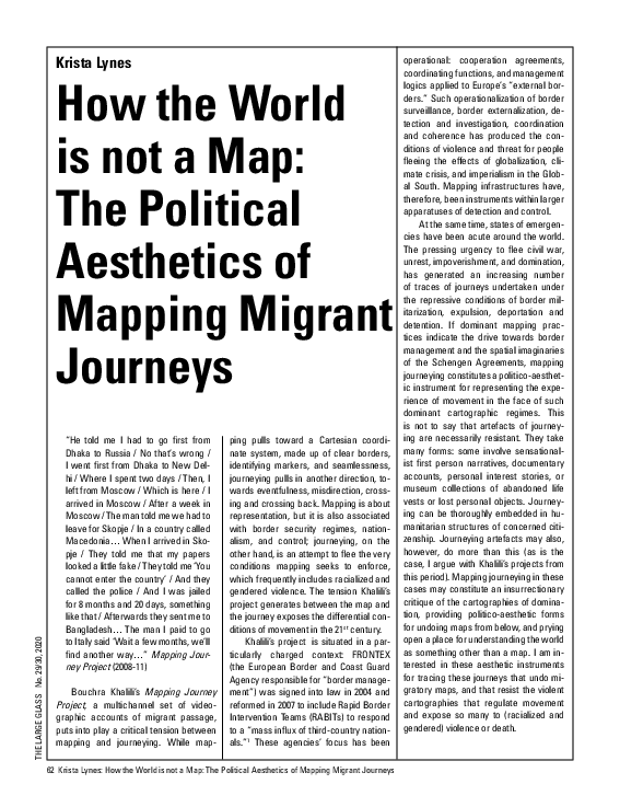 (PDF) How the World is Not a Map