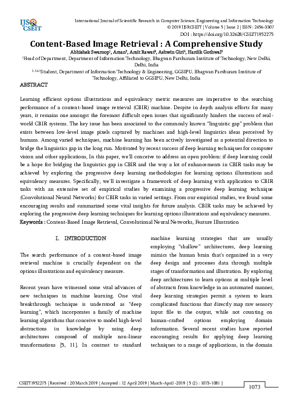 (PDF) Content-Based Image Retrieval : A Comprehensive Study