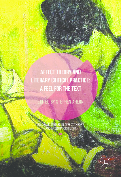(PDF) Affect Theory and Literary Critical Practice: A Feel for the Text ...