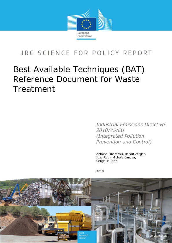 (PDF) Waste treatment EU BREF 2018