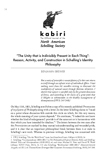 (PDF) "The Unity that is Indivisibly Present in Each Thing": Reason ...