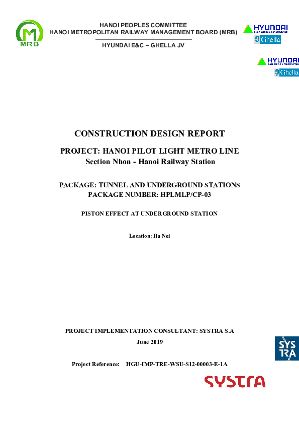 (DOC) METRO LINE- PISTON EFFECT