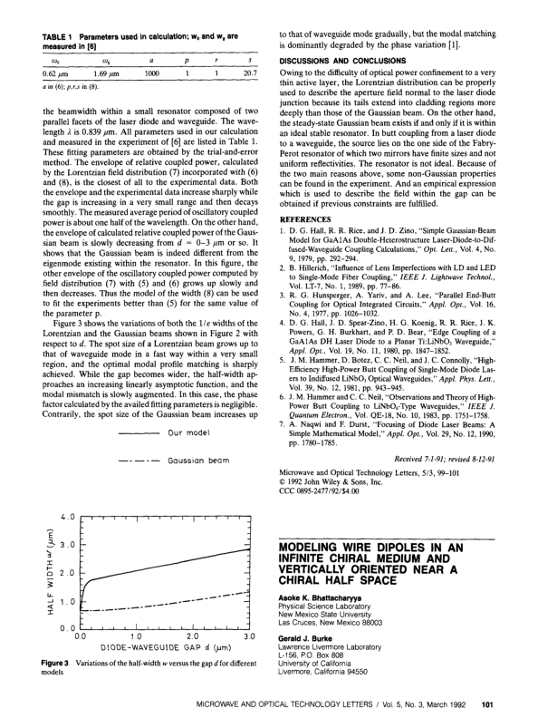 (PDF) Chiral Medium-Modeling wire dipoles in an infinite chiral medium ...