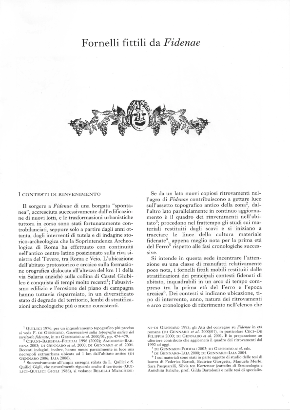 (PDF) Fornelli Fittili da Fidenae