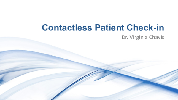 (PPT) Patient-centered Contactless Check-in