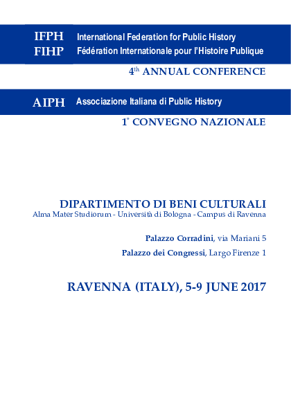 (PDF) 4° ANNUAL CONFERENCE IFPH: POSTER IFPH-04 "Crono Eventi: History ...