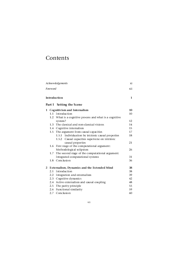(PDF) Cognitivism and Internalism | Richard Menary - Academia.edu