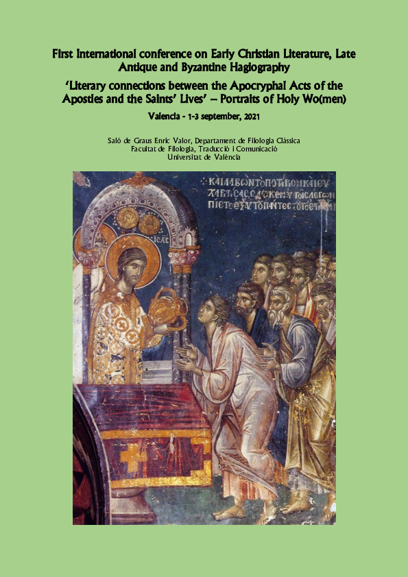 (PDF) First International conference on Early Christian Literature ...