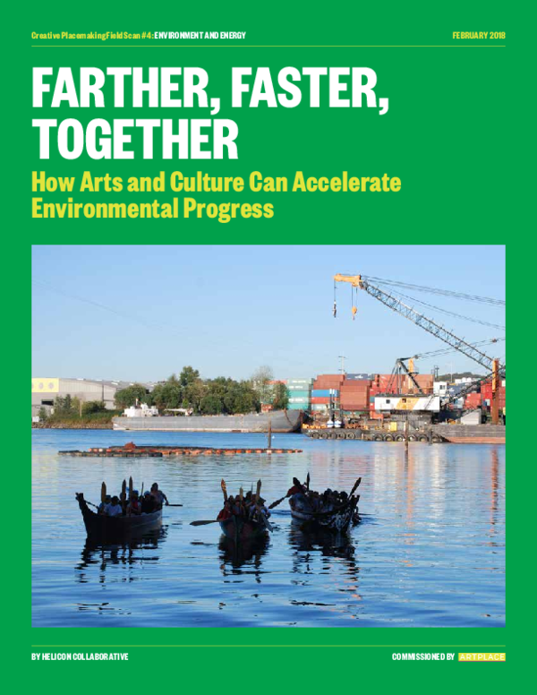 (PDF) FARTHER, FASTER, TOGETHER How Arts and Culture Can Accelerate ...