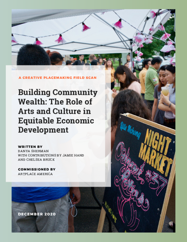 (PDF) Building Community Wealth: The Role of Arts and Culture in ...