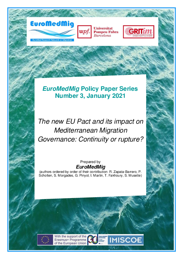 (PDF) (2021) The New EU Pact and its Impact on Mediterranean Migration ...