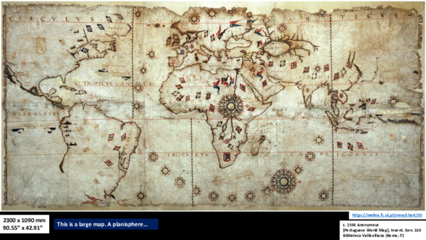 (PDF) 1550 [Portuguese World Map], Invent. Gen. 103 - Cartographic ...