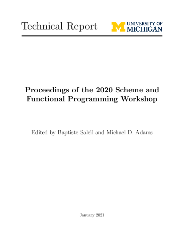 (PDF) Solving SICP: An Experience Report on Solving the World’s Most ...