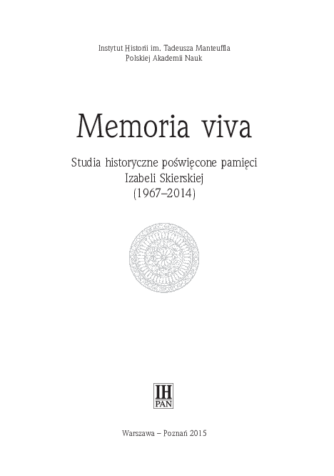 (PDF) Marcin Baster, Krzysztof Ożóg, Utrata dokumentów fundacyjnych ...