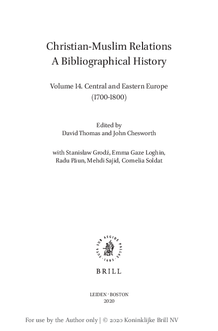 (PDF) Krsto Pejkić, Christophorus Peichich Bulgarus