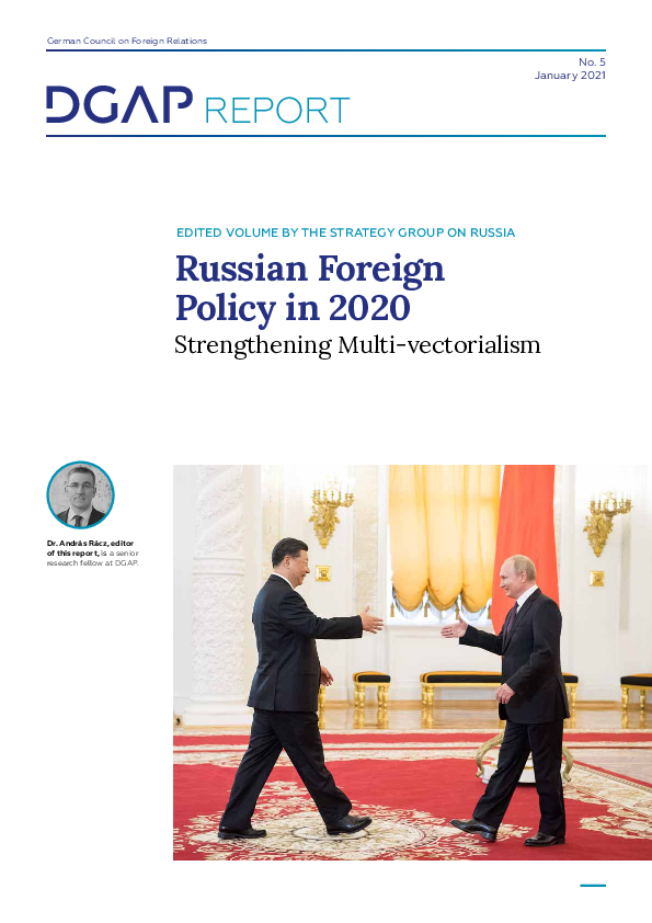 (PDF) Russian Foreign Policy in 2020: Strengthening Multi-vectorialism