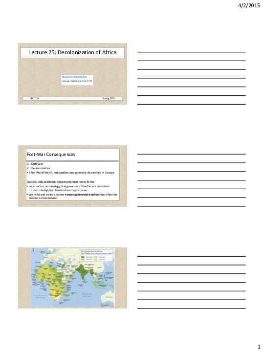 (PDF) 115 L25 African Decolonization